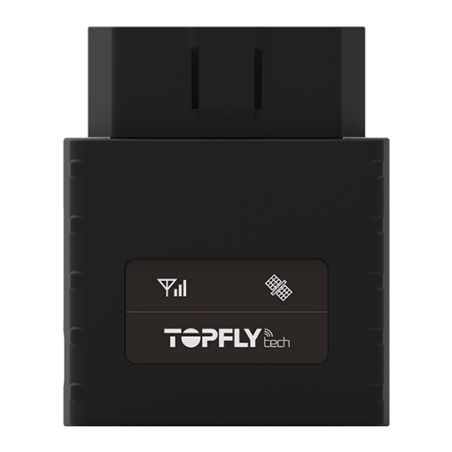 FleetThingsMX. TopFly TLD1-A - Dongle de rastreamento de veículos 4G LTE Plug & Track con Bluetooth.